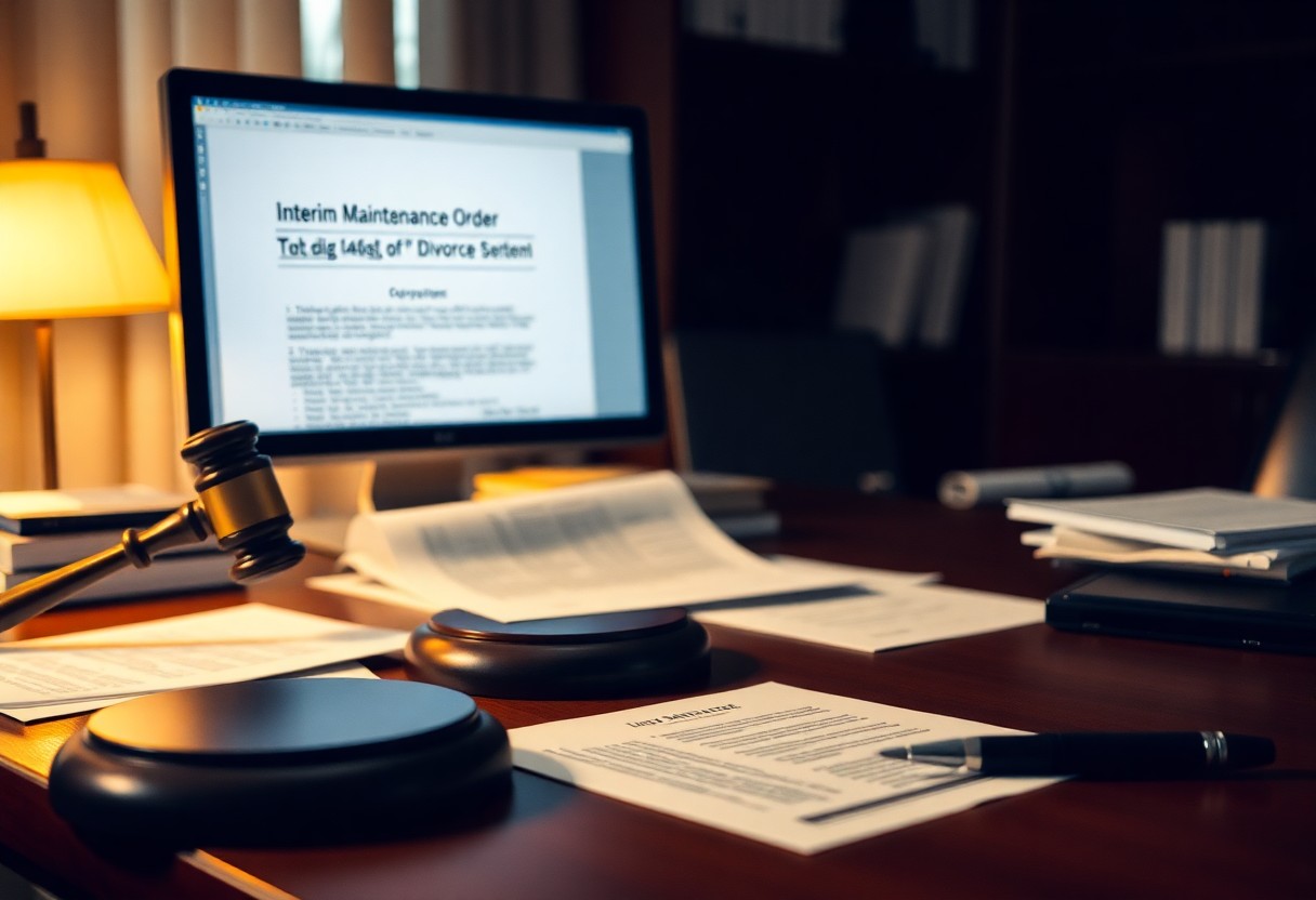 How to Apply for an Interim Maintenance Order During Divorce ...